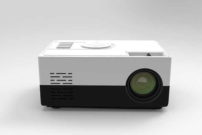 Projector 3D model mini 3D model | CGTrader
