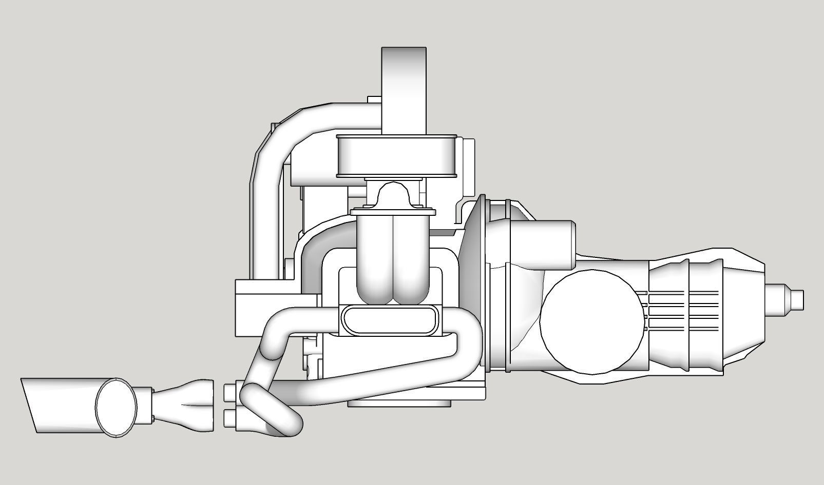 Printable VW engine 3D model 3D printable | CGTrader