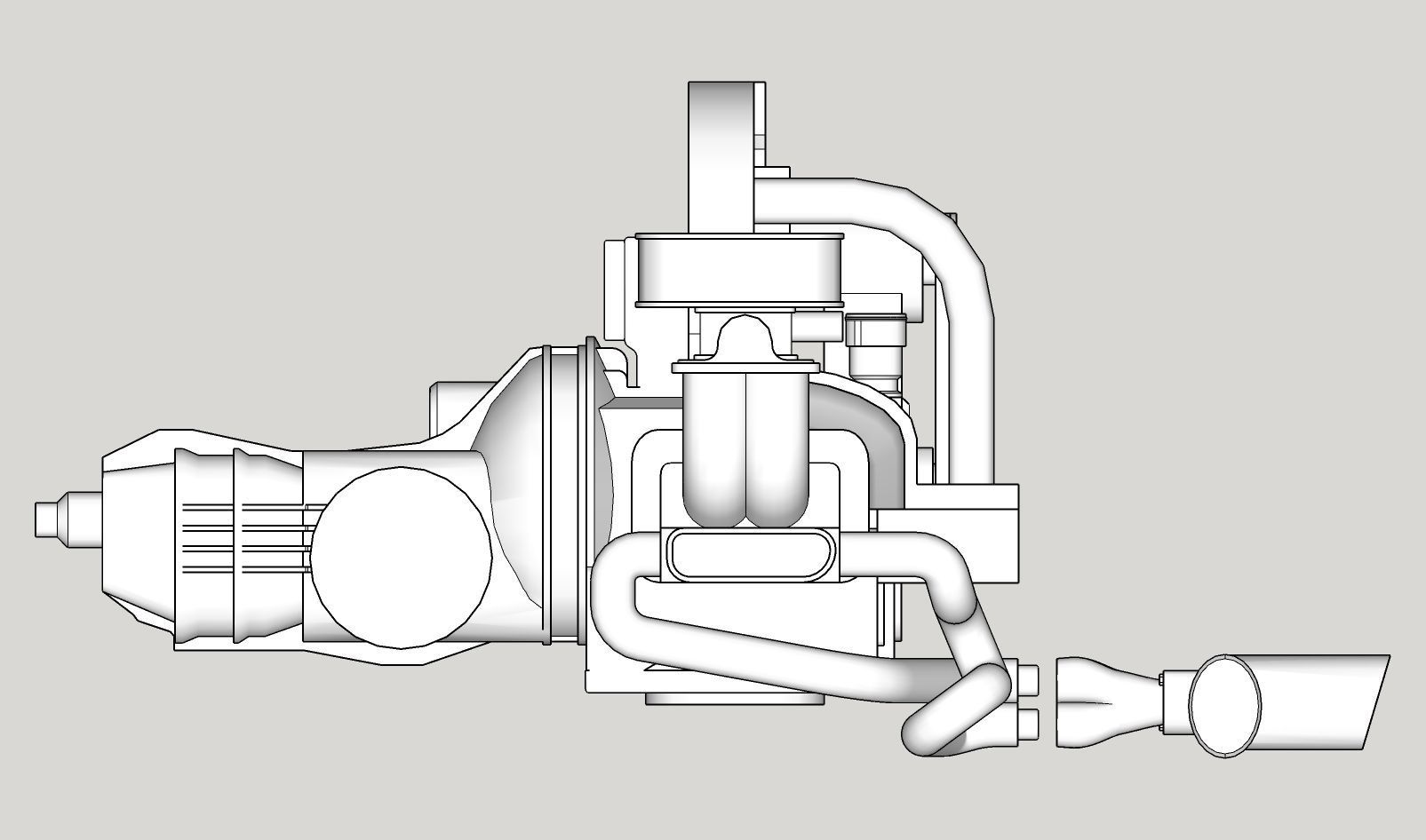 Printable VW engine 3D model 3D printable | CGTrader