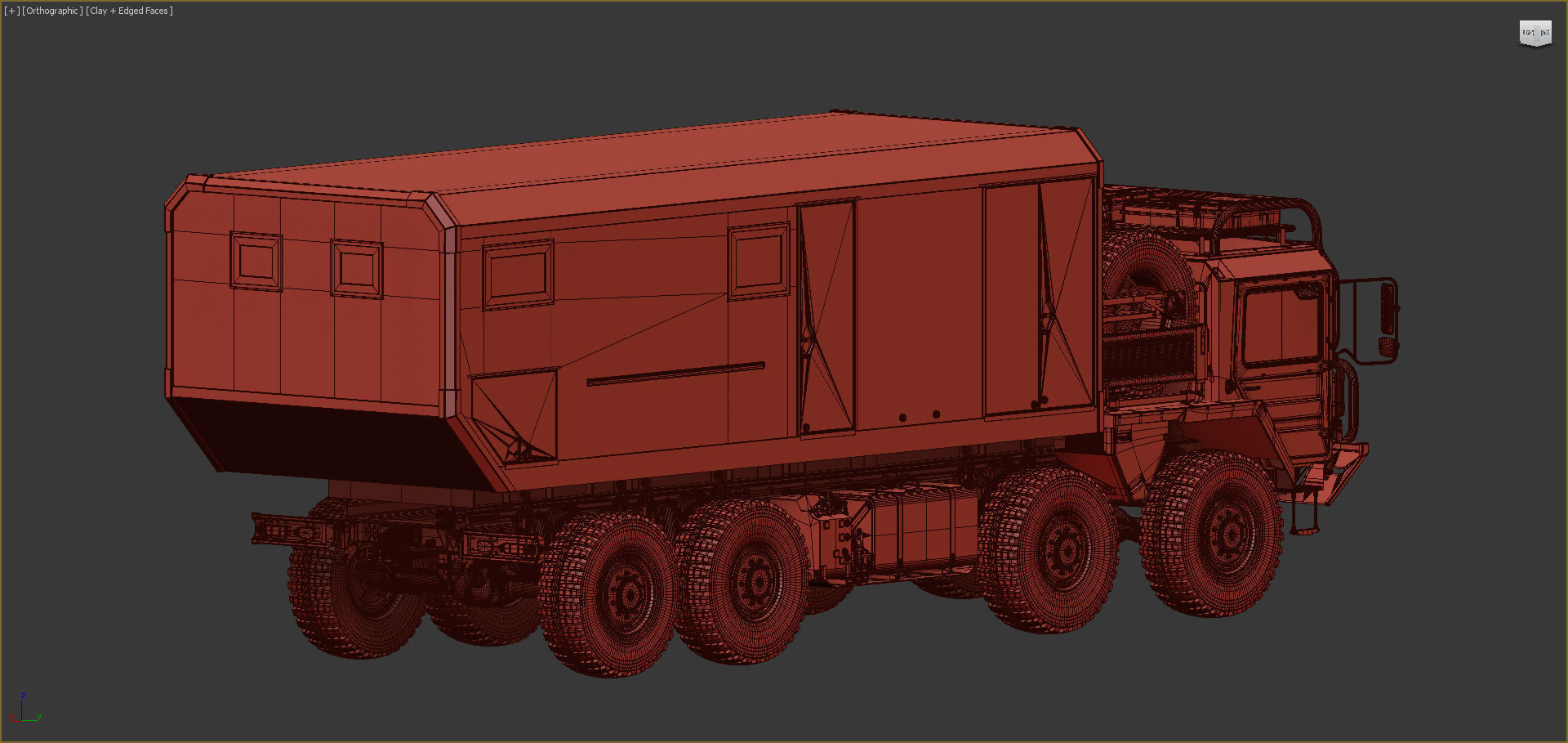 MAN KAT 8x8 3D model | CGTrader