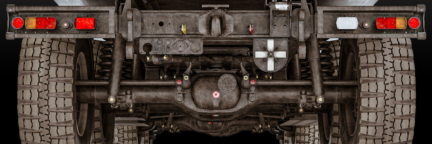 MAN KAT 8x8 3D model | CGTrader