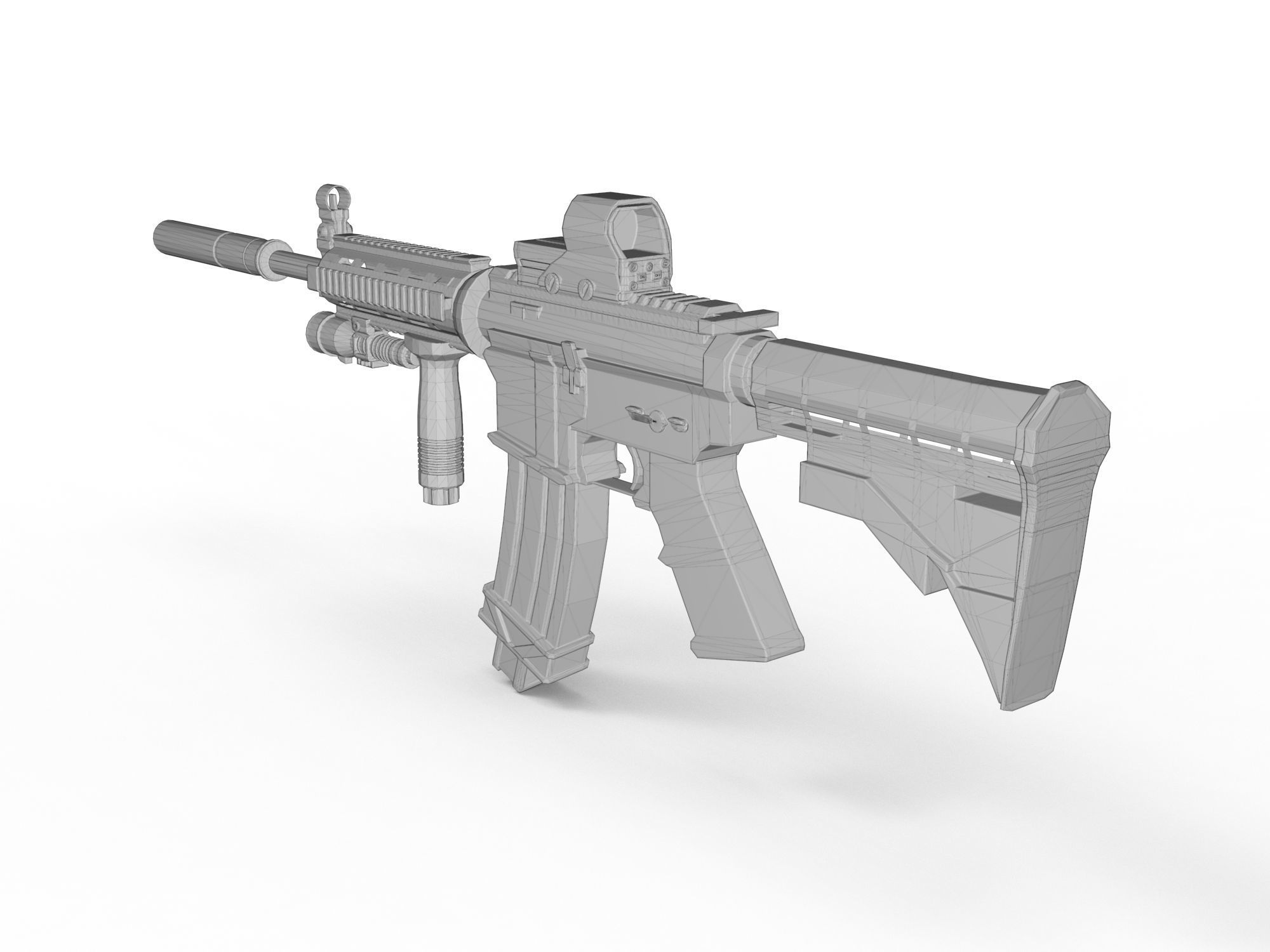M4 carbine- M4A1 3D | CGTrader
