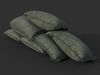 Low poly Sandbag Pack 200203 free VR / AR / low-poly 3D model | CGTrader