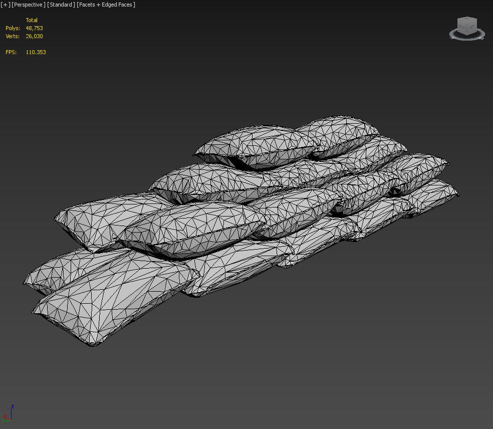 Low poly Sandbag Pack 200203 free VR / AR / low-poly 3D model | CGTrader