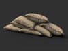 Low poly Sandbag Pack 200203 free VR / AR / low-poly 3D model | CGTrader