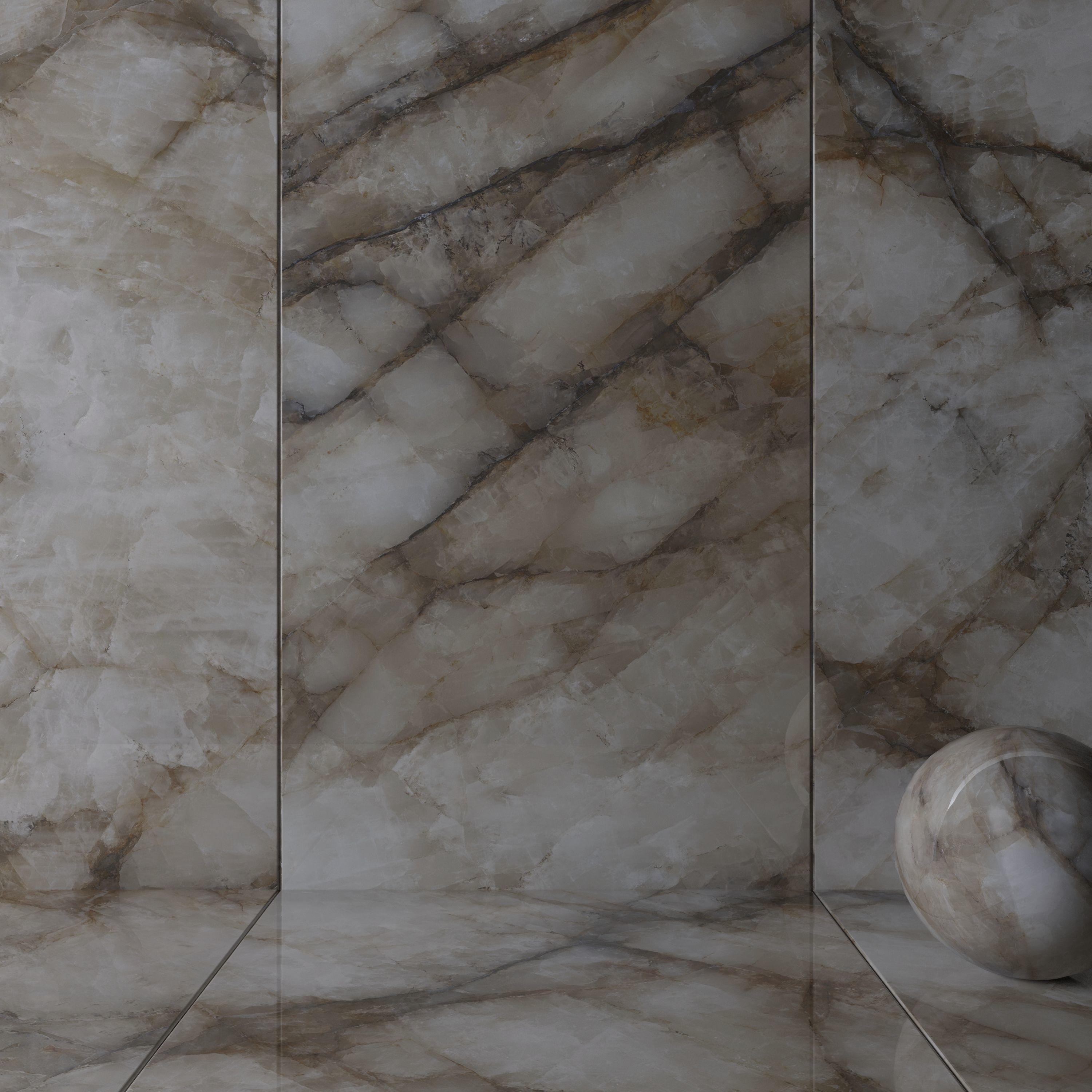 Wall Tiles Museum Crystal Thunder 160x320 Set 1 Texture | CGTrader