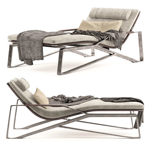 Moray Modern Chaise Longue 3D model | CGTrader