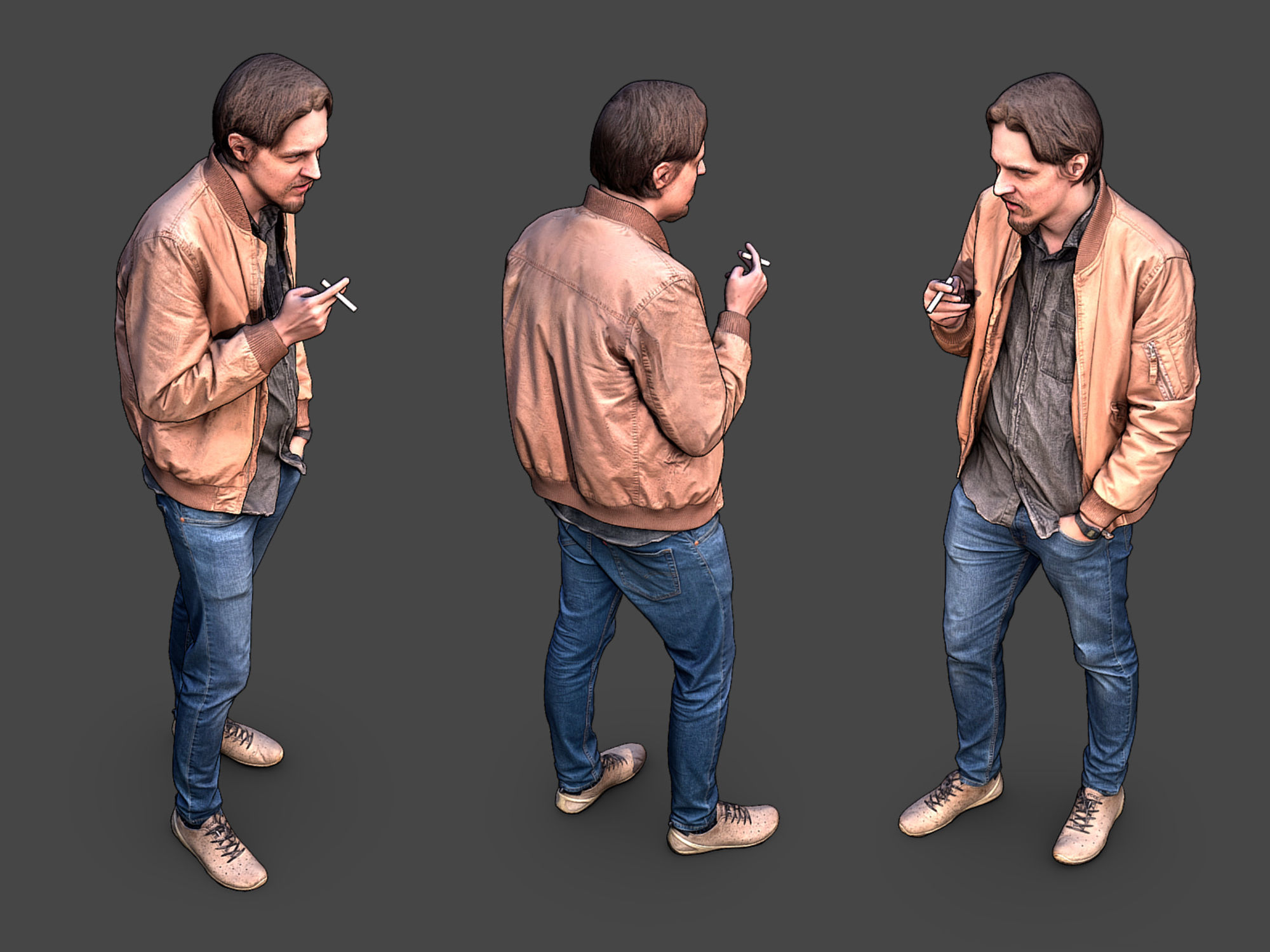 Stylized Man Character 3D model | CGTrader