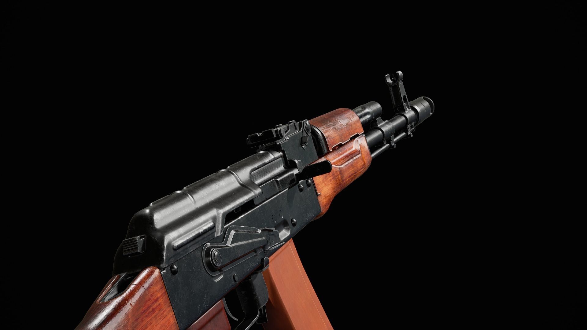 3D model AK74 Receiver VR / AR / low-poly | CGTrader