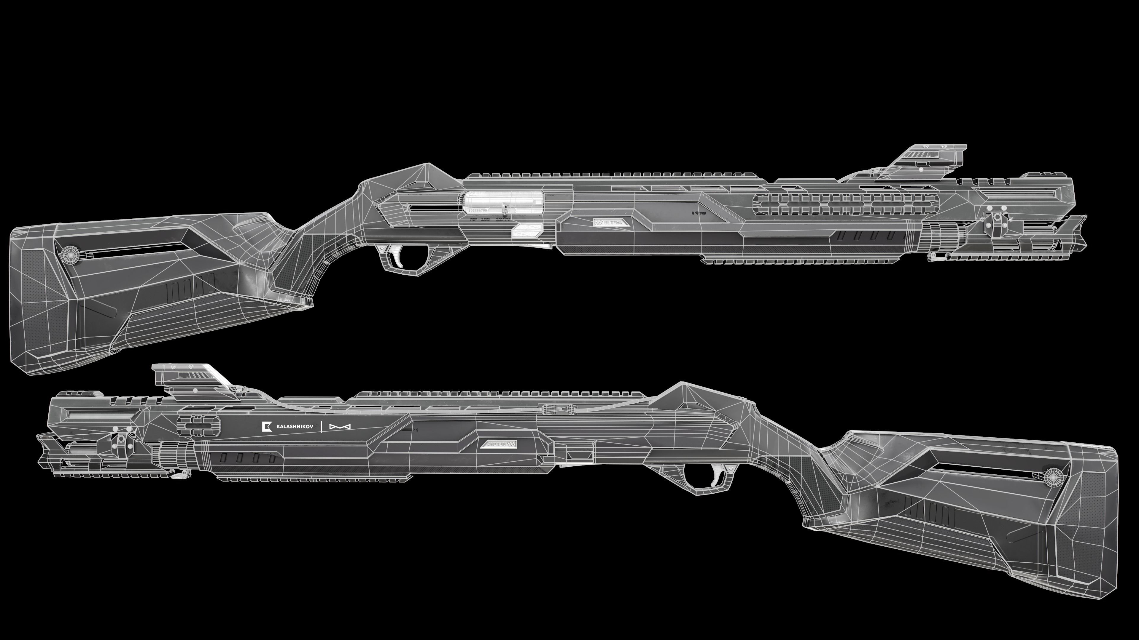 3D model MP 155 in Ultima Chassis VR / AR / low-poly | CGTrader