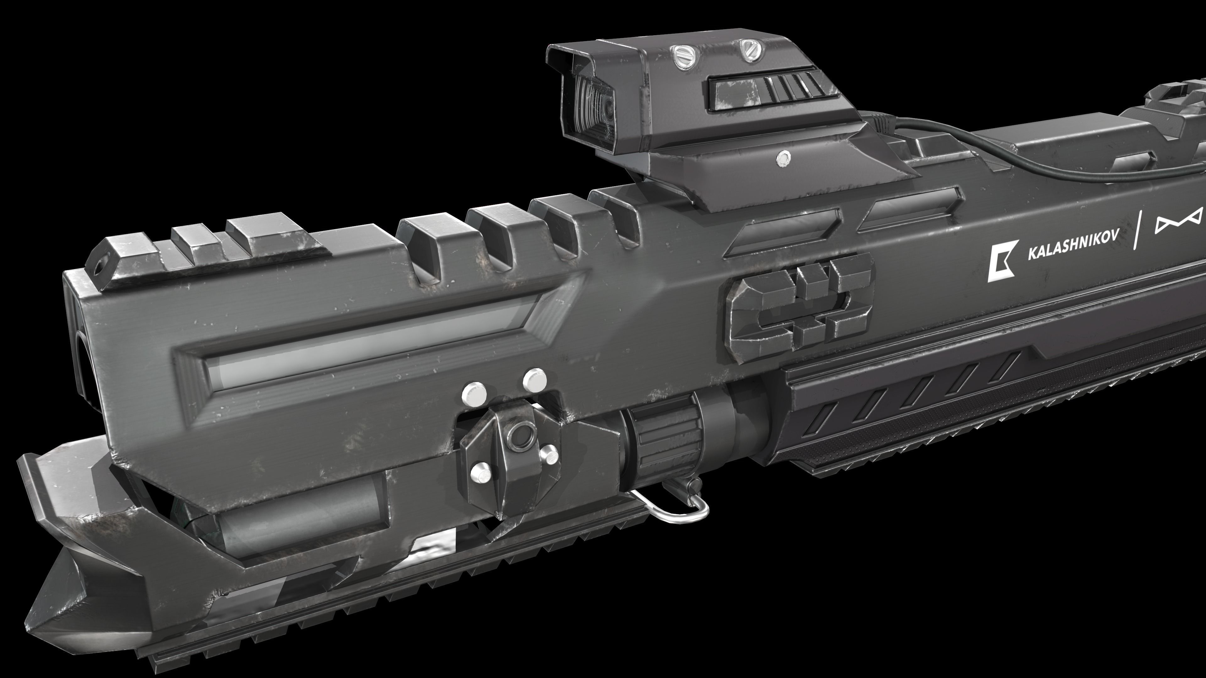 3D model MP 155 in Ultima Chassis VR / AR / low-poly | CGTrader