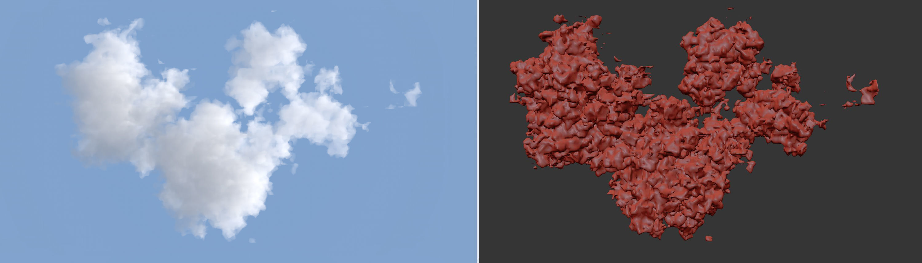 60 Polygon Cloud Pack 3D model | CGTrader