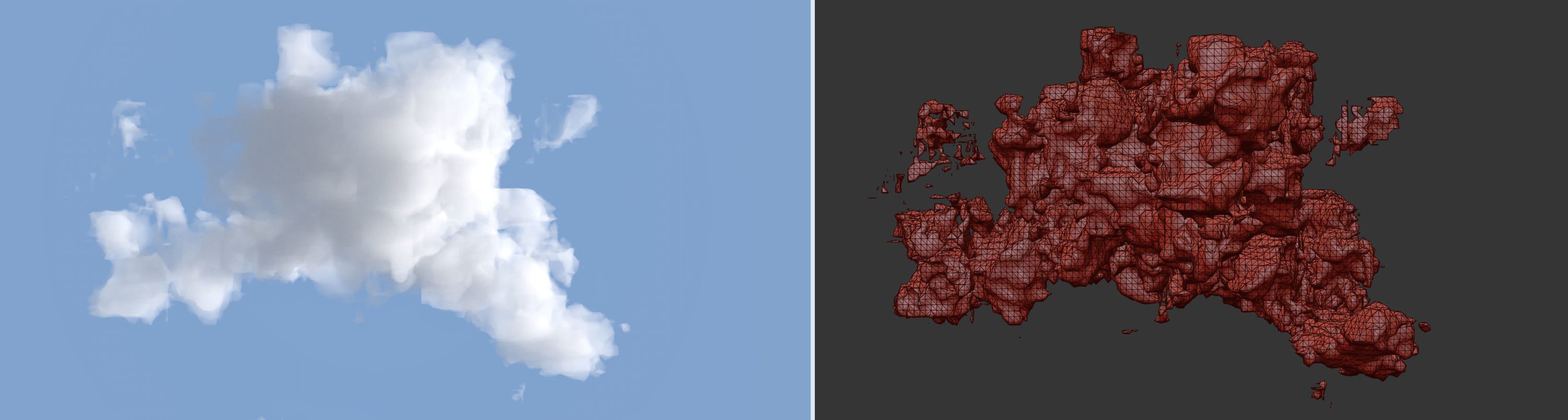 60 Polygon Cloud Pack 3D model | CGTrader