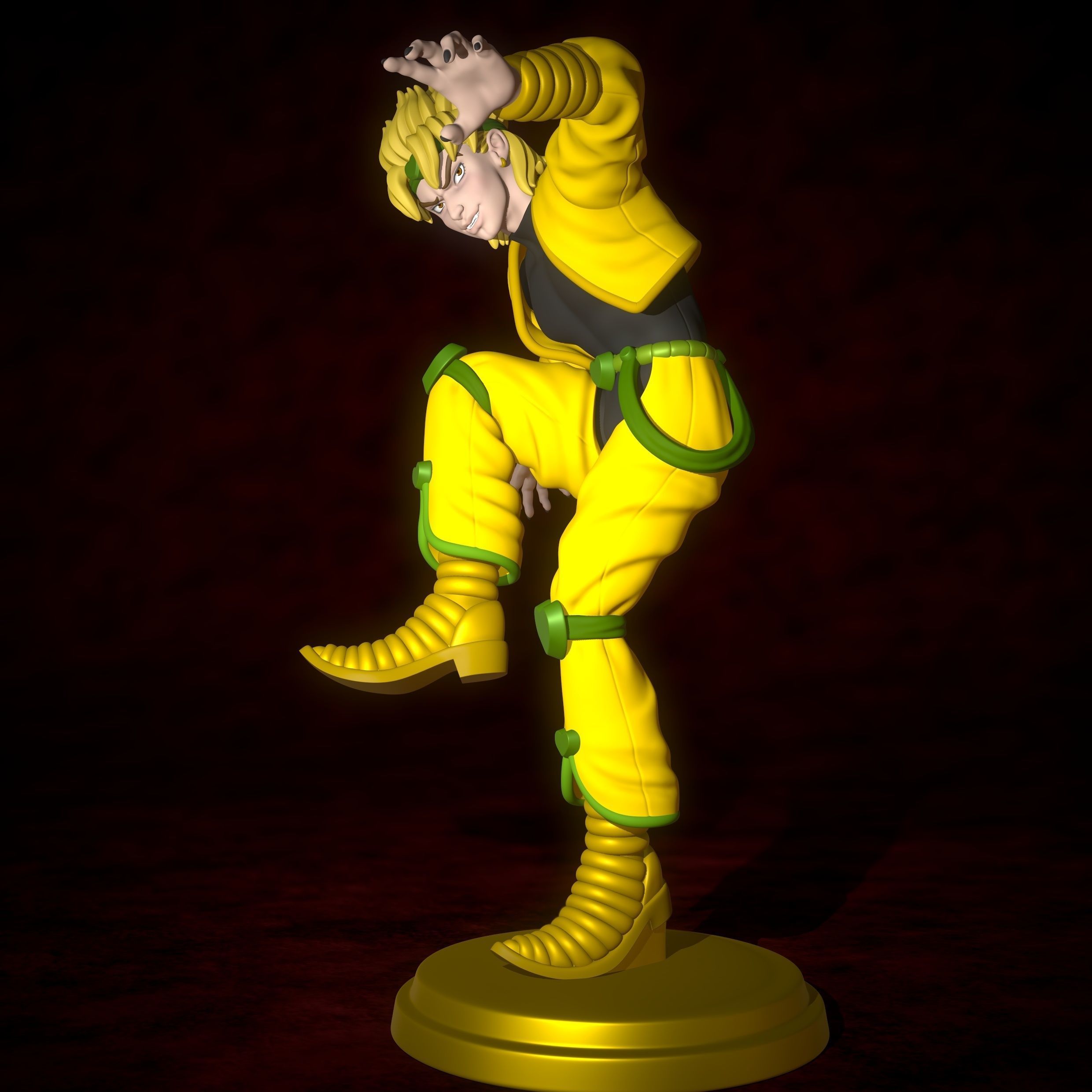 Dio Brando 3D model 3D printable | CGTrader