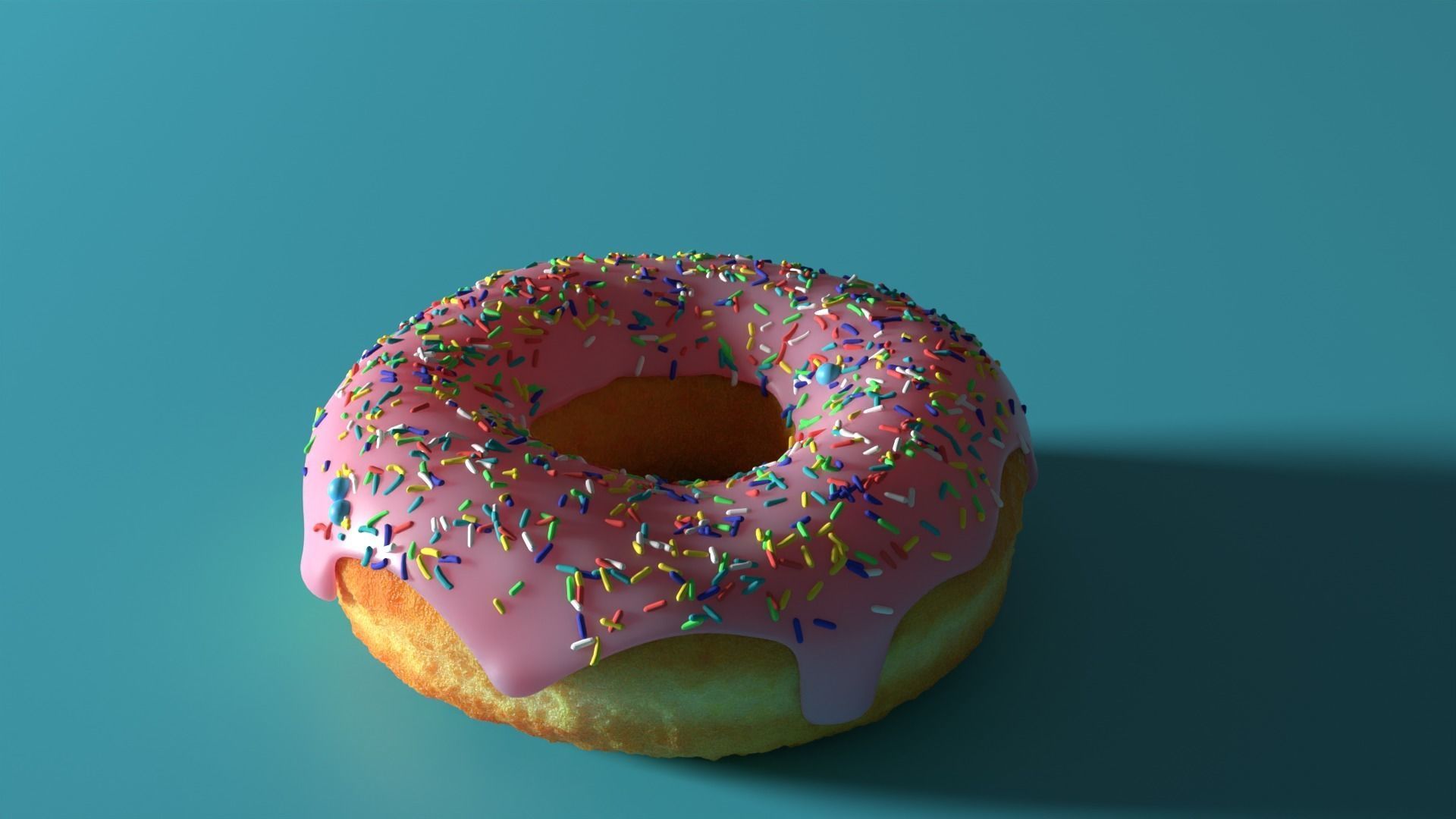 Doughnut 3D model | CGTrader