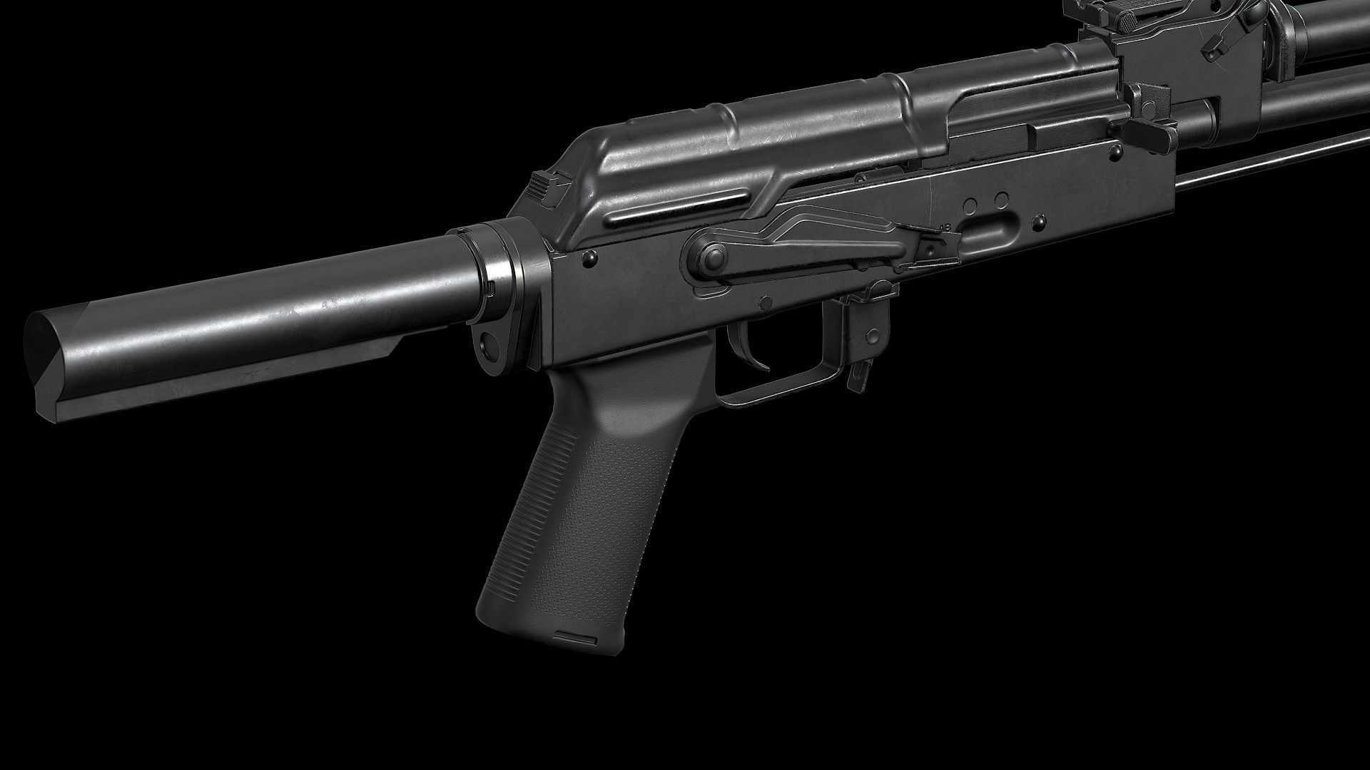 3D model AK - Pistol Grip - Magpul VR / AR / low-poly | CGTrader