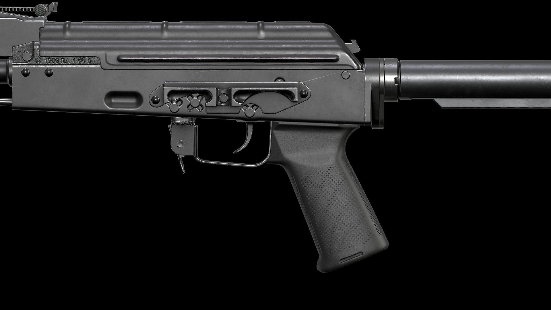 3D model AK - Pistol Grip - Magpul VR / AR / low-poly | CGTrader
