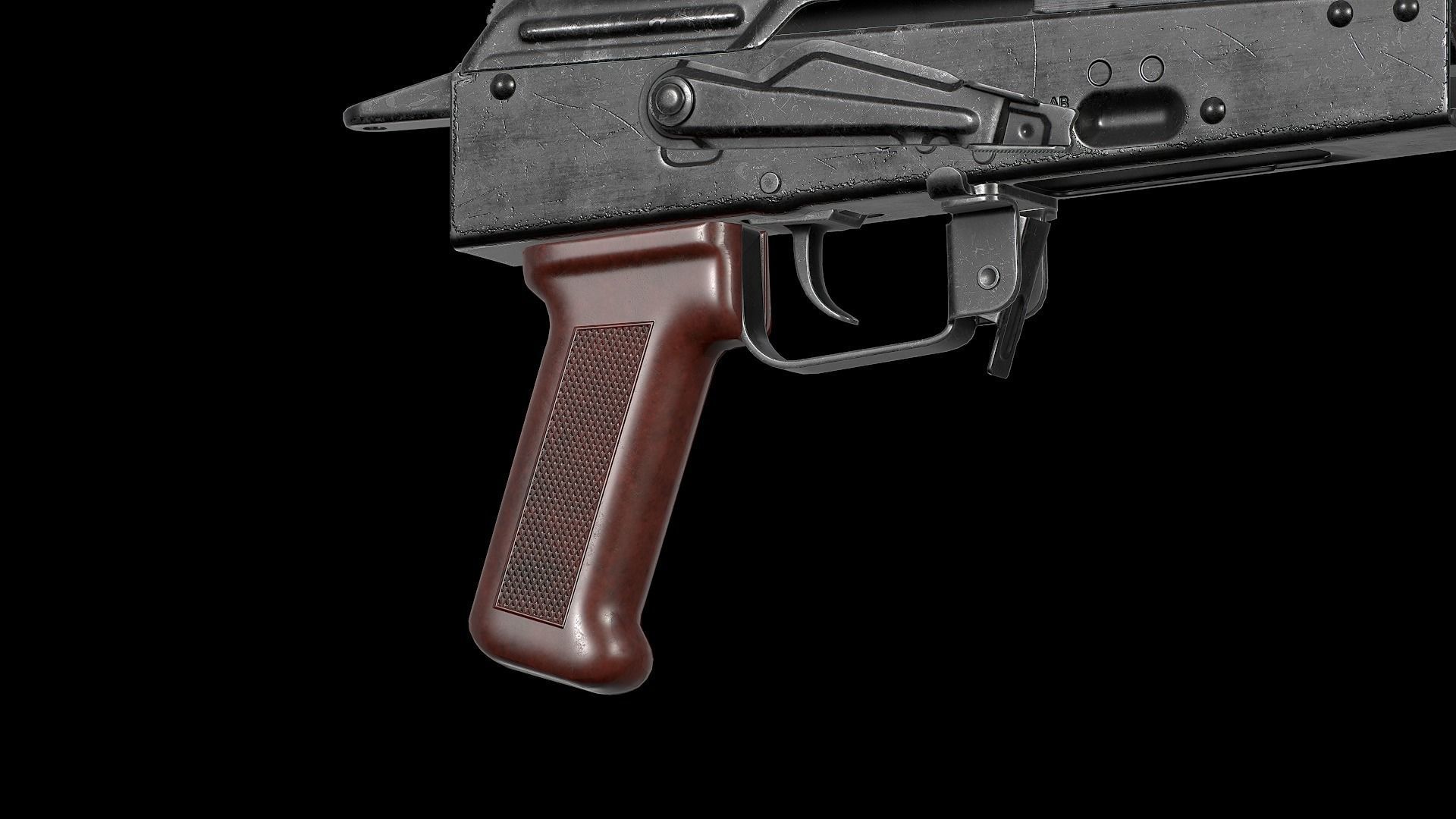 3D model AK - Pistol Grip - AK74 STD VR / AR / low-poly | CGTrader