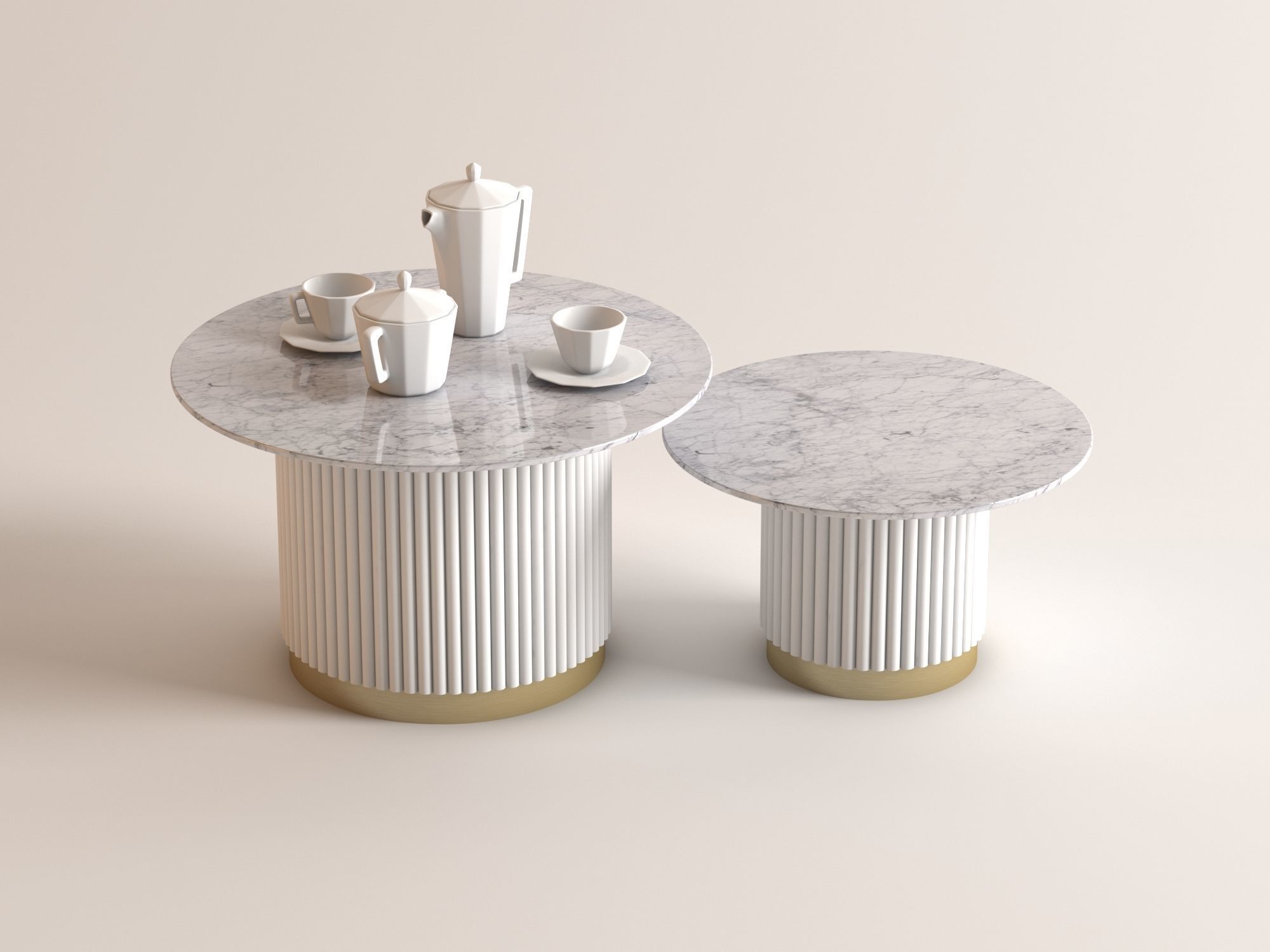 Coffe Tables 3D model | CGTrader