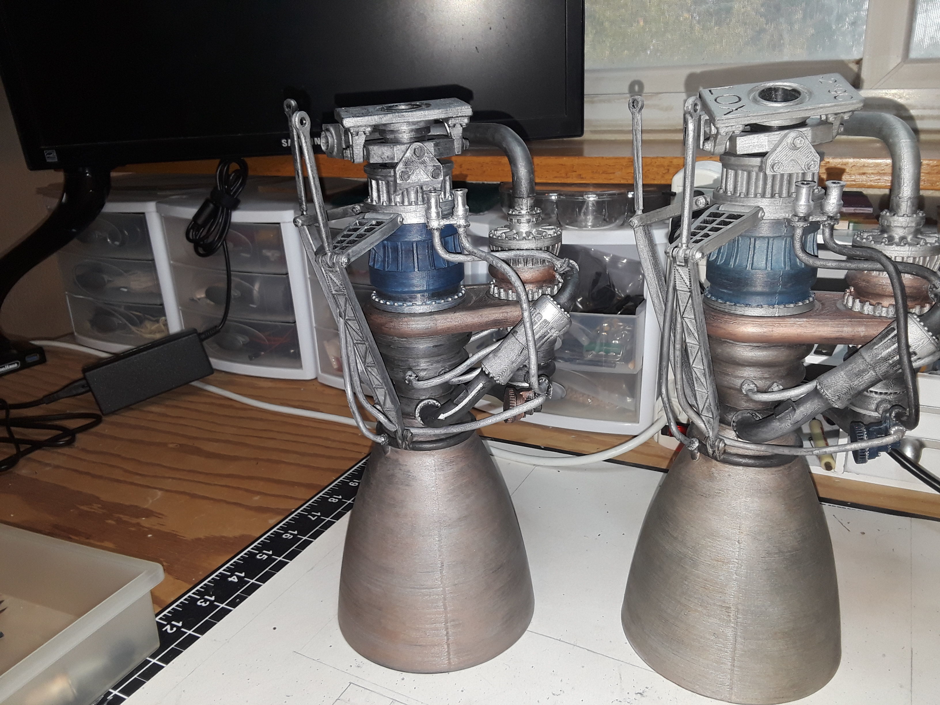 SpaceX Raptor Rocket Engine free 3D model 3D printable | CGTrader
