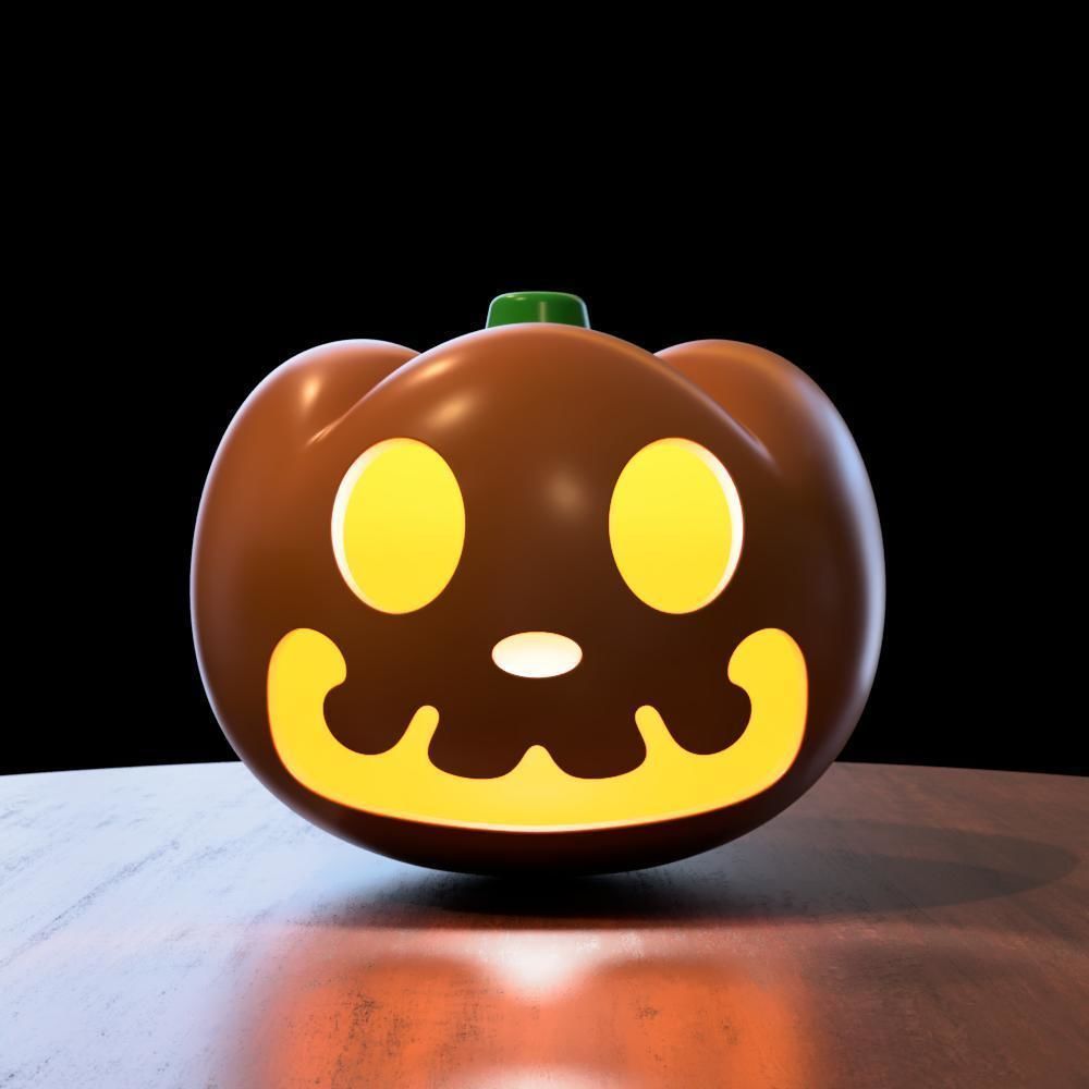 Boo and Bowser Pumpkins 3D model 3D printable | CGTrader