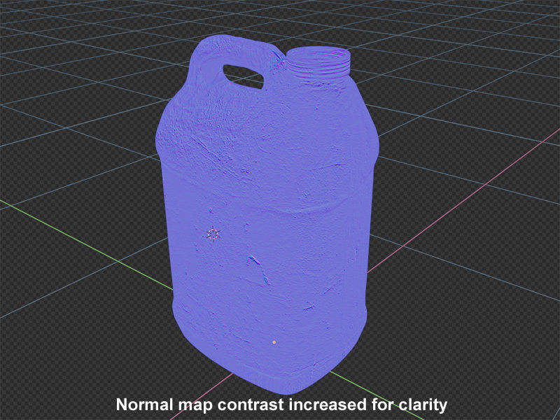 Dirty Container - Plastic Bottle 3D model | CGTrader