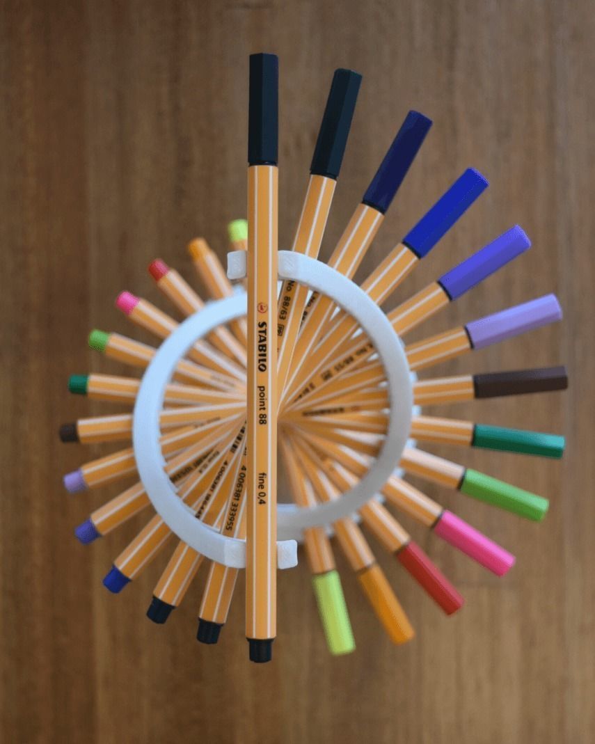 DNA Pen Holder by TIXEN 3D model 3D printable | CGTrader