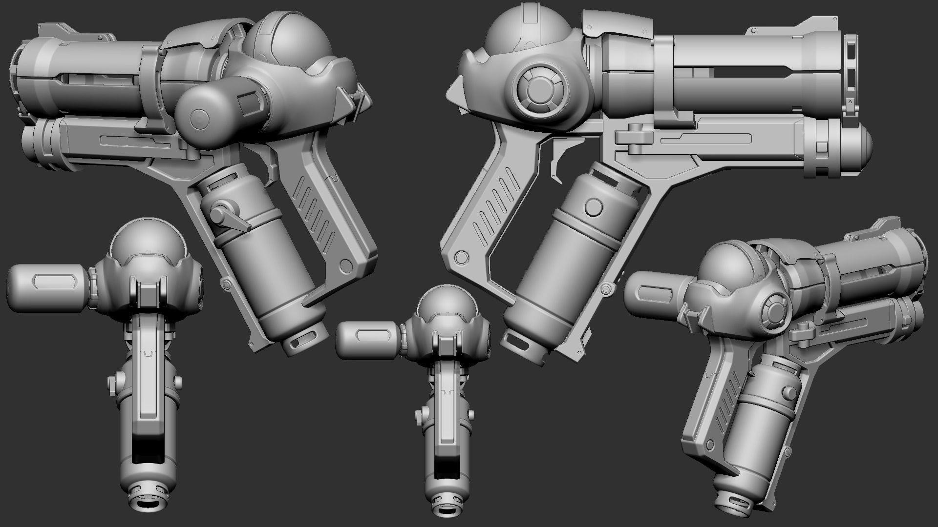 Mei Endothermic Blaster 3D model | CGTrader