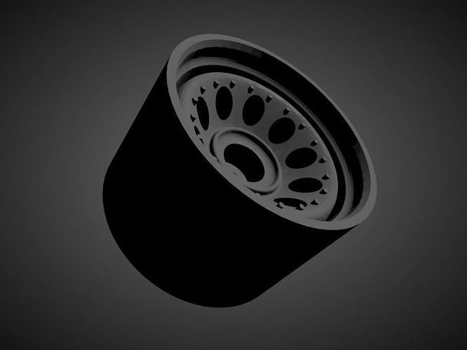 Modgies rims with brakes and tires for Hot Wheels 3D model 3D printable ...