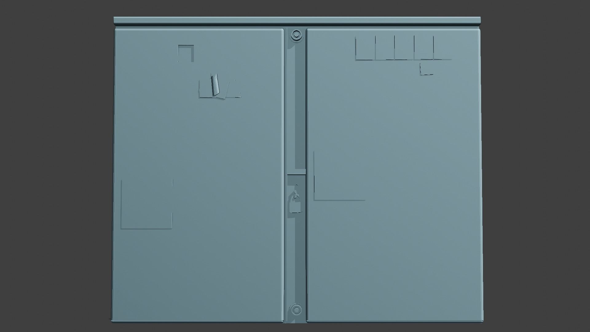 Large Electrical Box 1 3D model | CGTrader