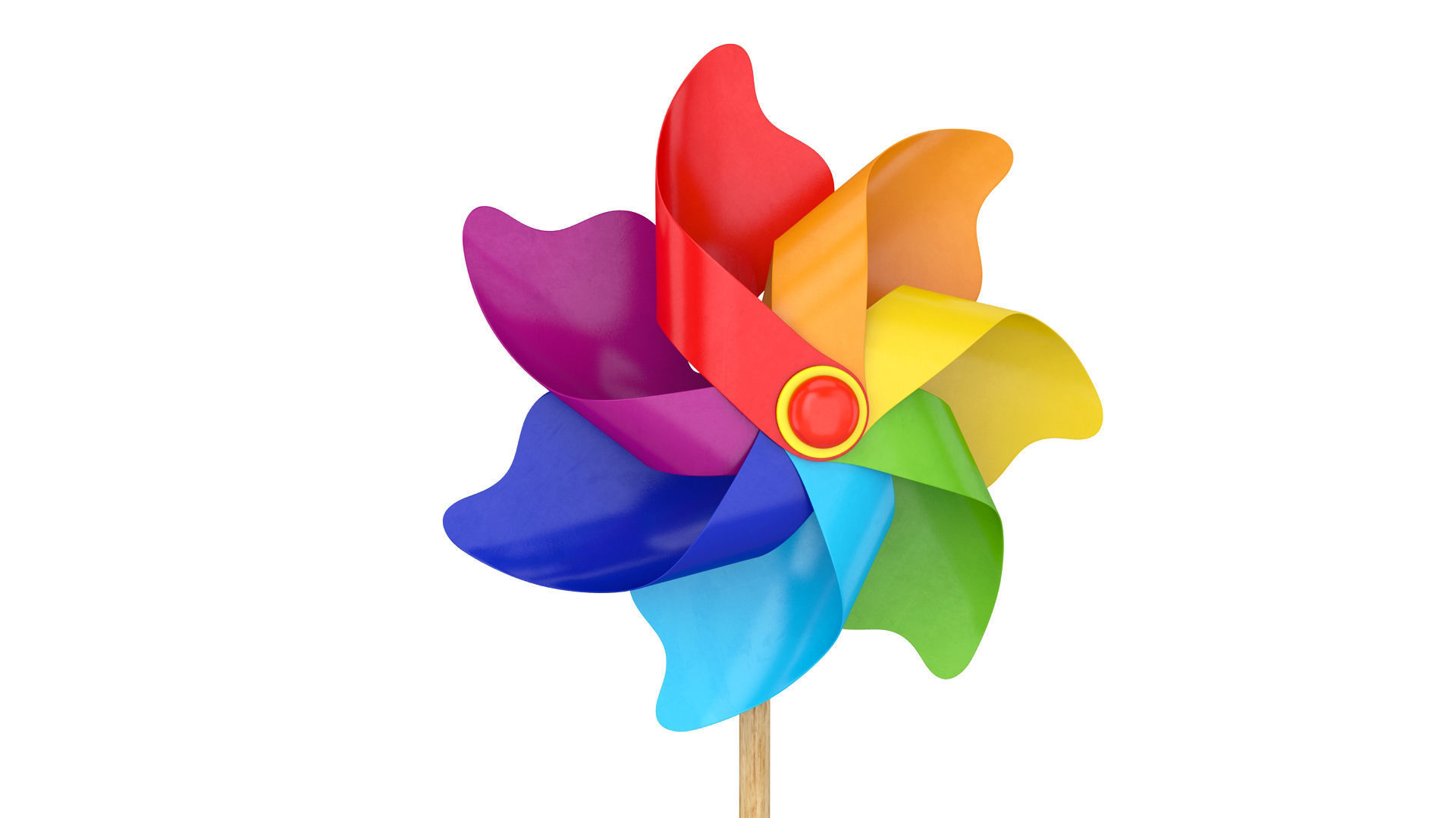 Pinwheel 3D model | CGTrader