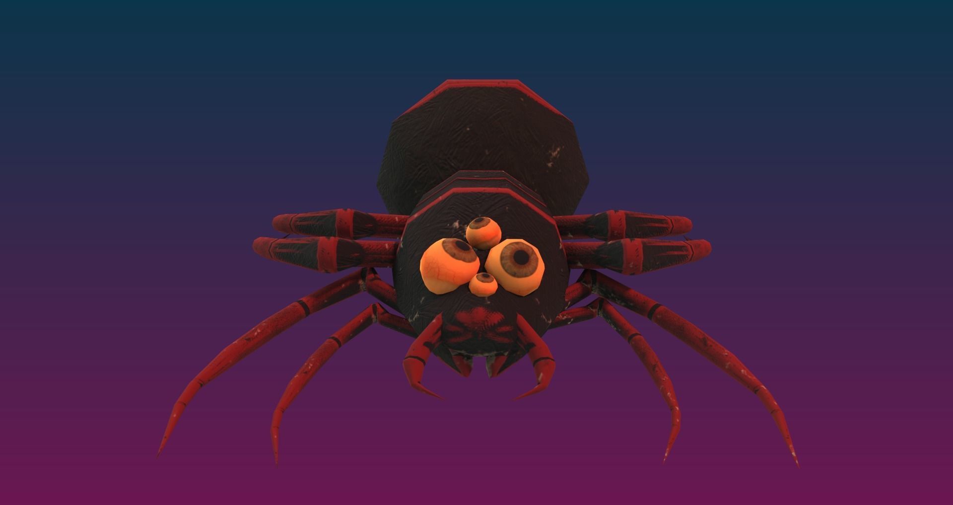 3D model Cartoon spooky low poly 3D models VR / AR / low-poly | CGTrader