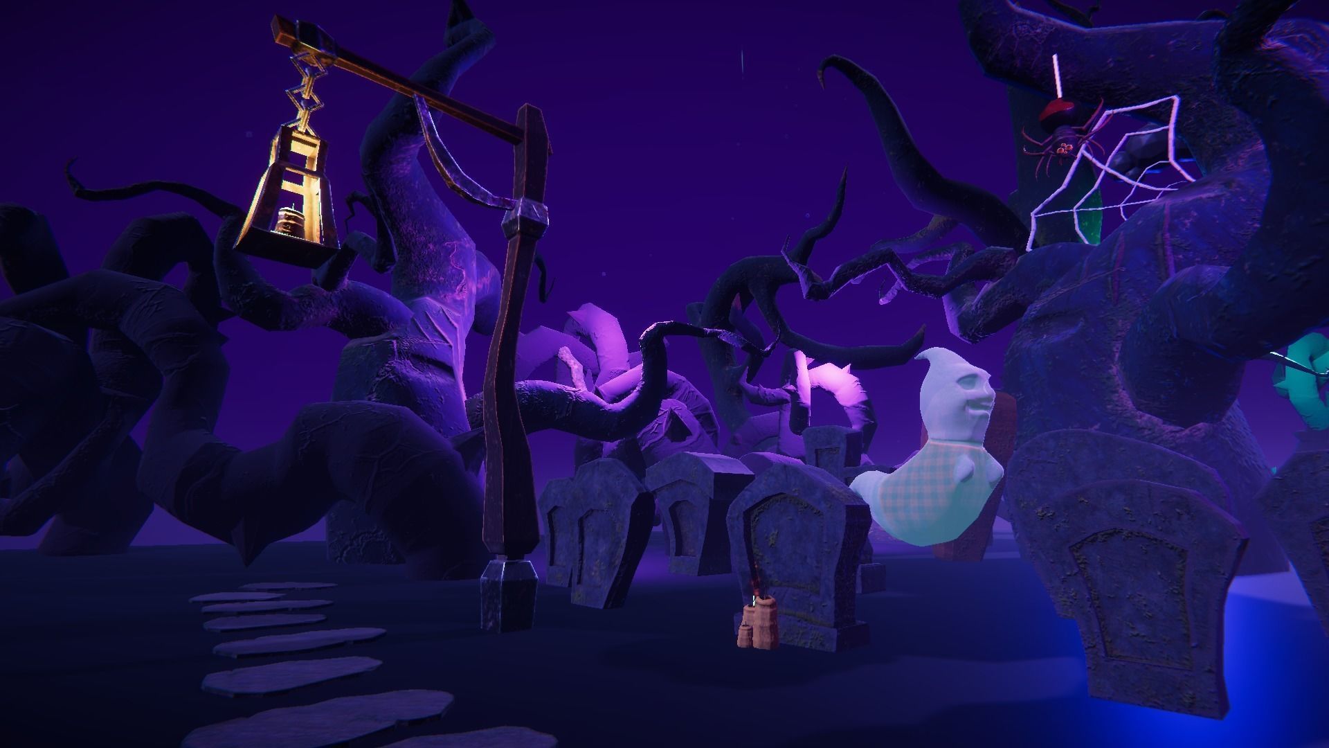 3D model Cartoon spooky low poly 3D models VR / AR / low-poly | CGTrader