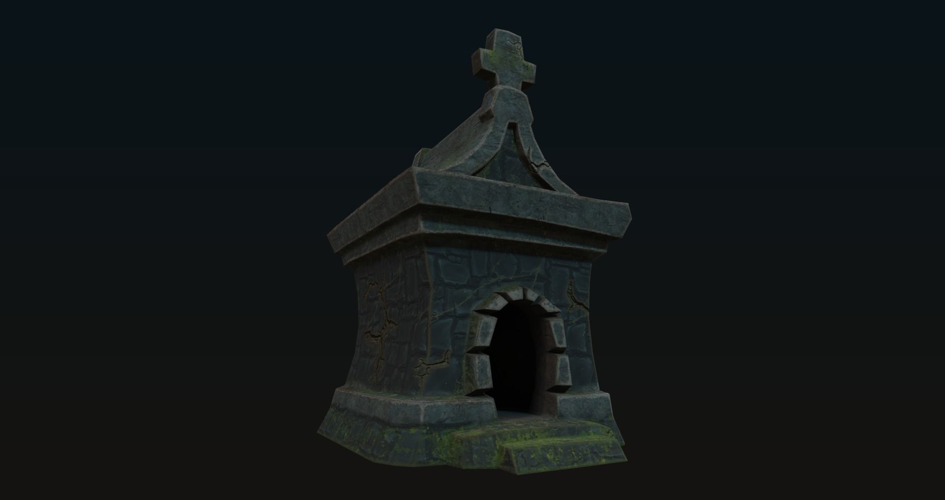 3D model Cartoon spooky low poly 3D models VR / AR / low-poly | CGTrader