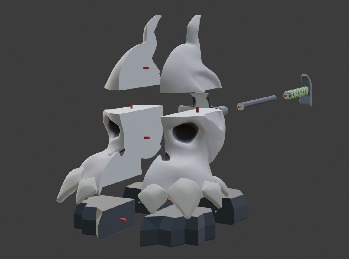 Skull Hammer from Wind Waker 3D model 3D printable | CGTrader