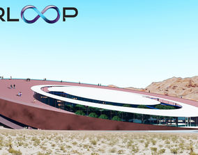 Animated Hyperloop 3D Models | CGTrader