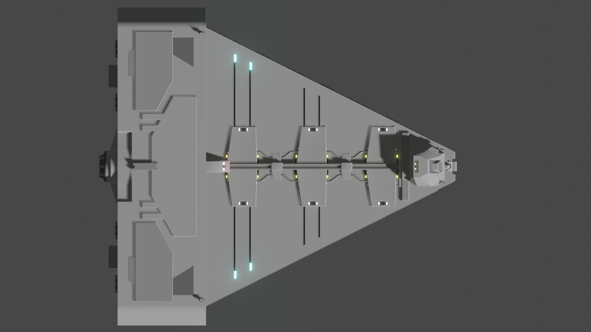 Quasar Fire Cruiser Carrier - Star Wars 3D model | CGTrader