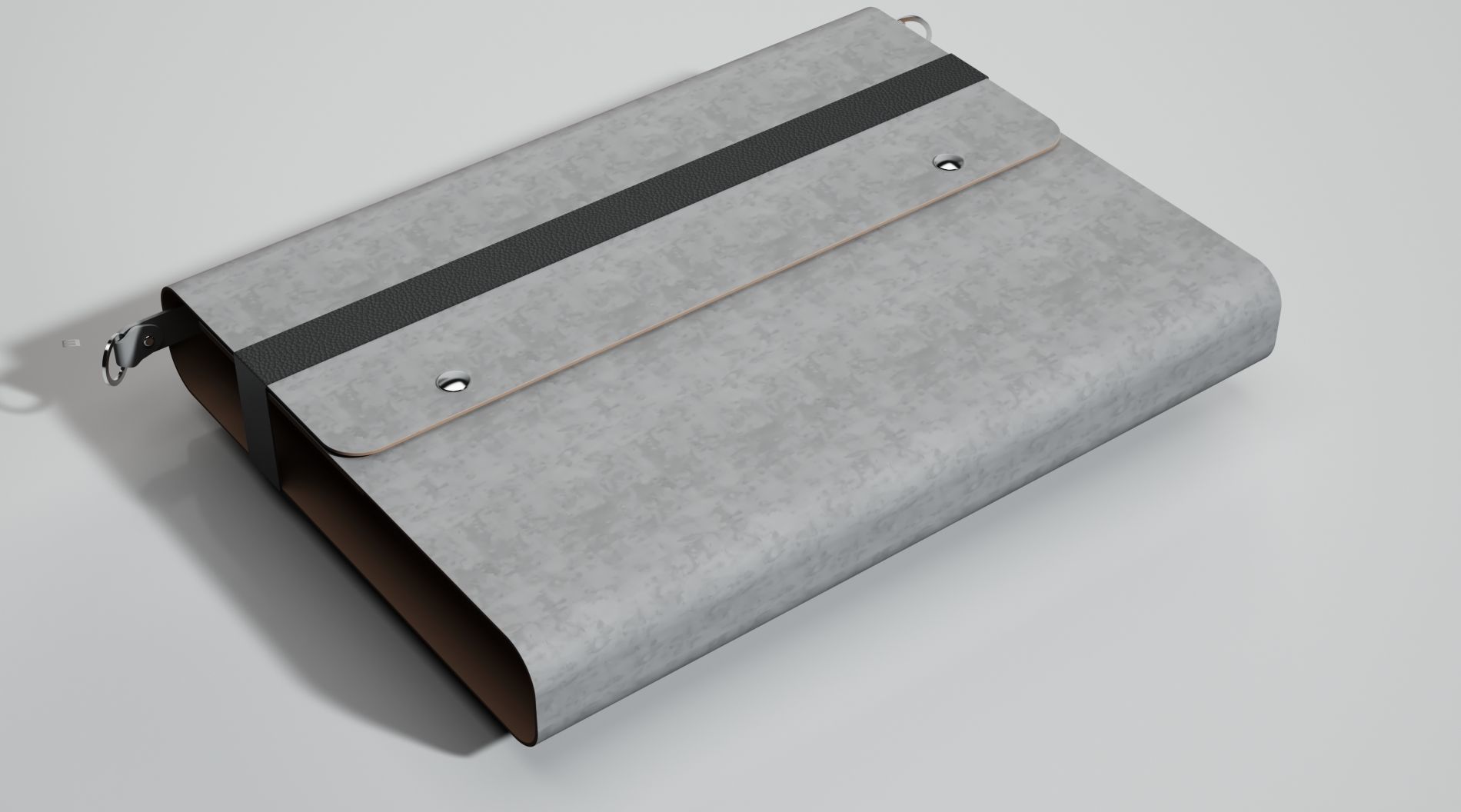 Laptop case design 3D model | CGTrader