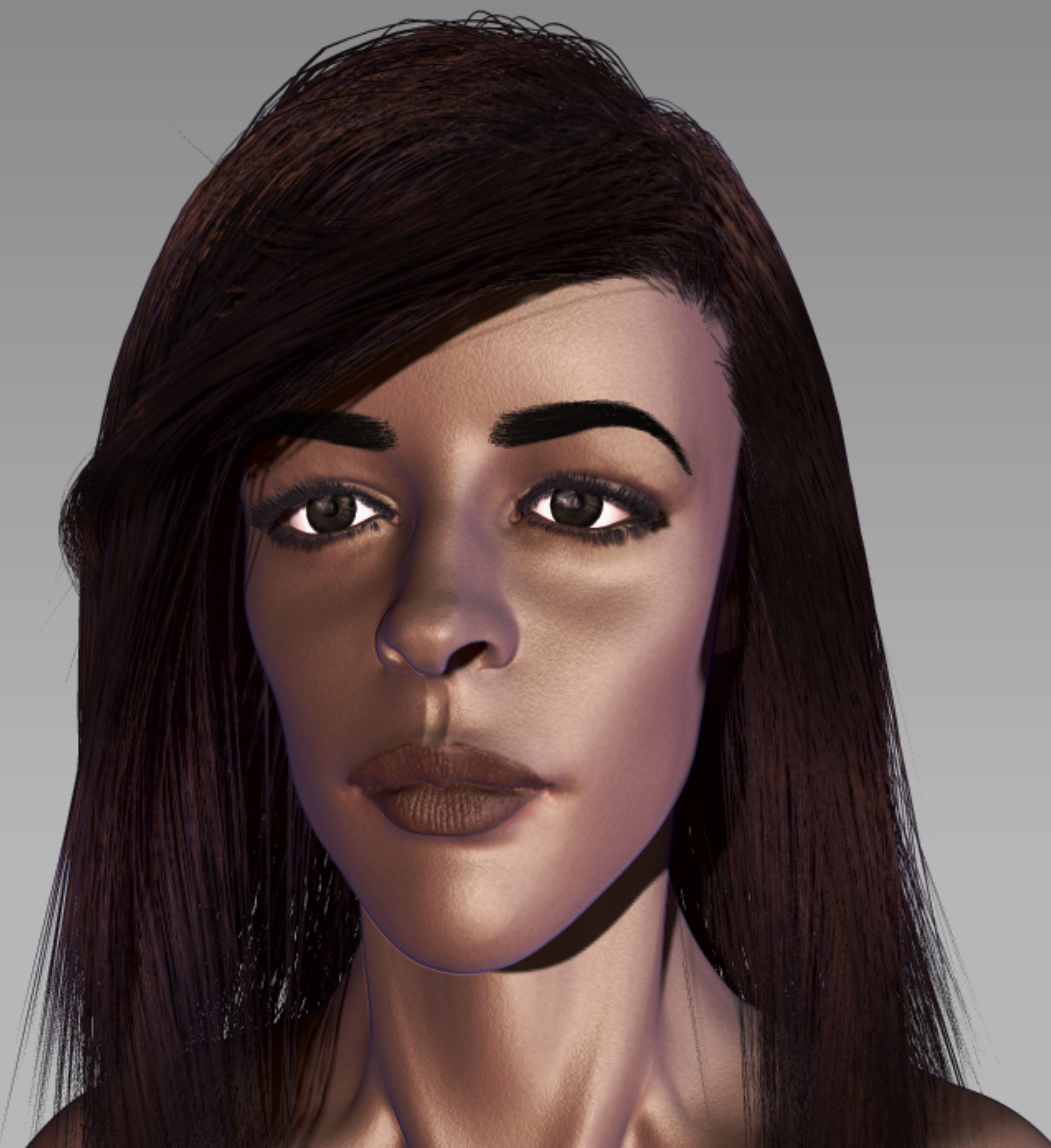 3D model Camila Cabello VR / AR / low-poly | CGTrader