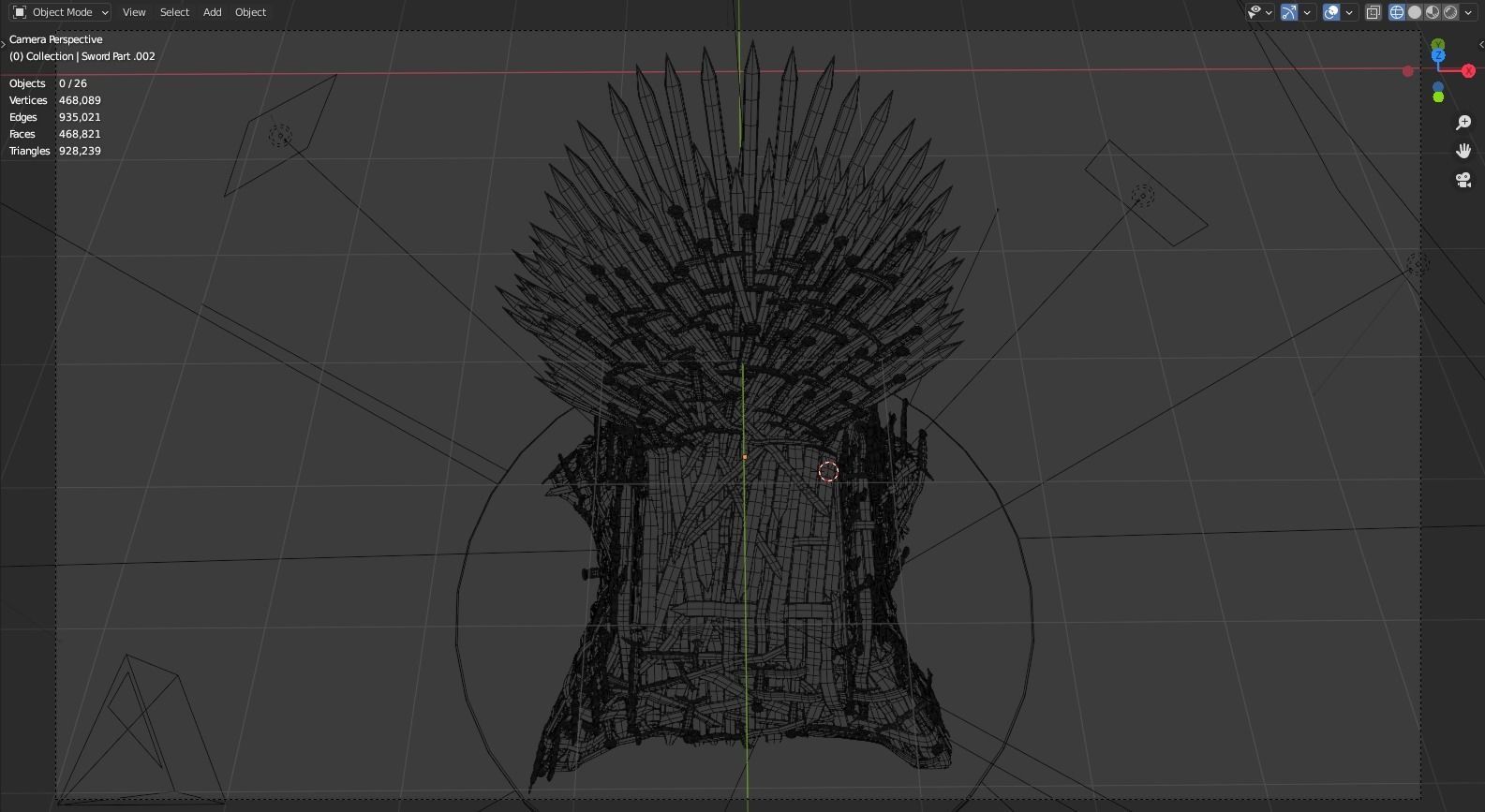 Iron Throne 3D model | CGTrader