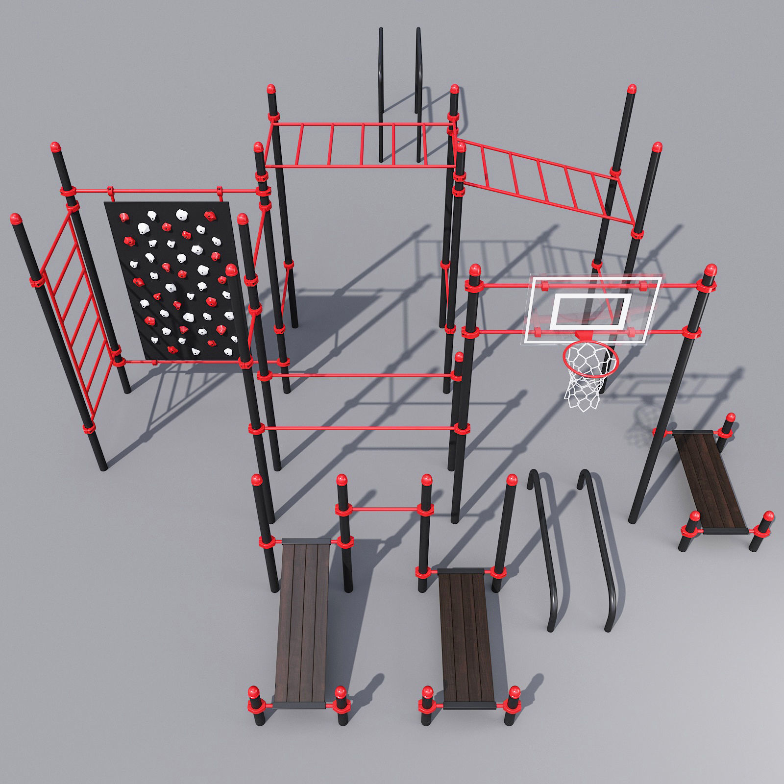 Workout 3D model | CGTrader