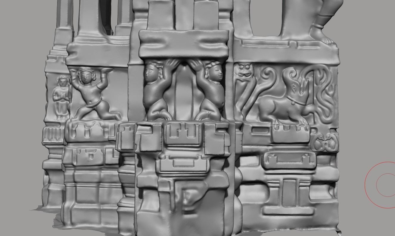 Musical Pillar Hampi replica 3D model 3D printable | CGTrader