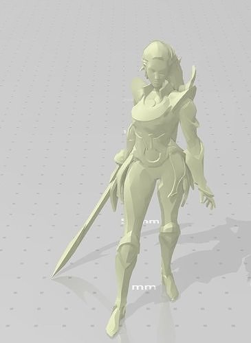 Diana Figure 3D model 3D printable | CGTrader