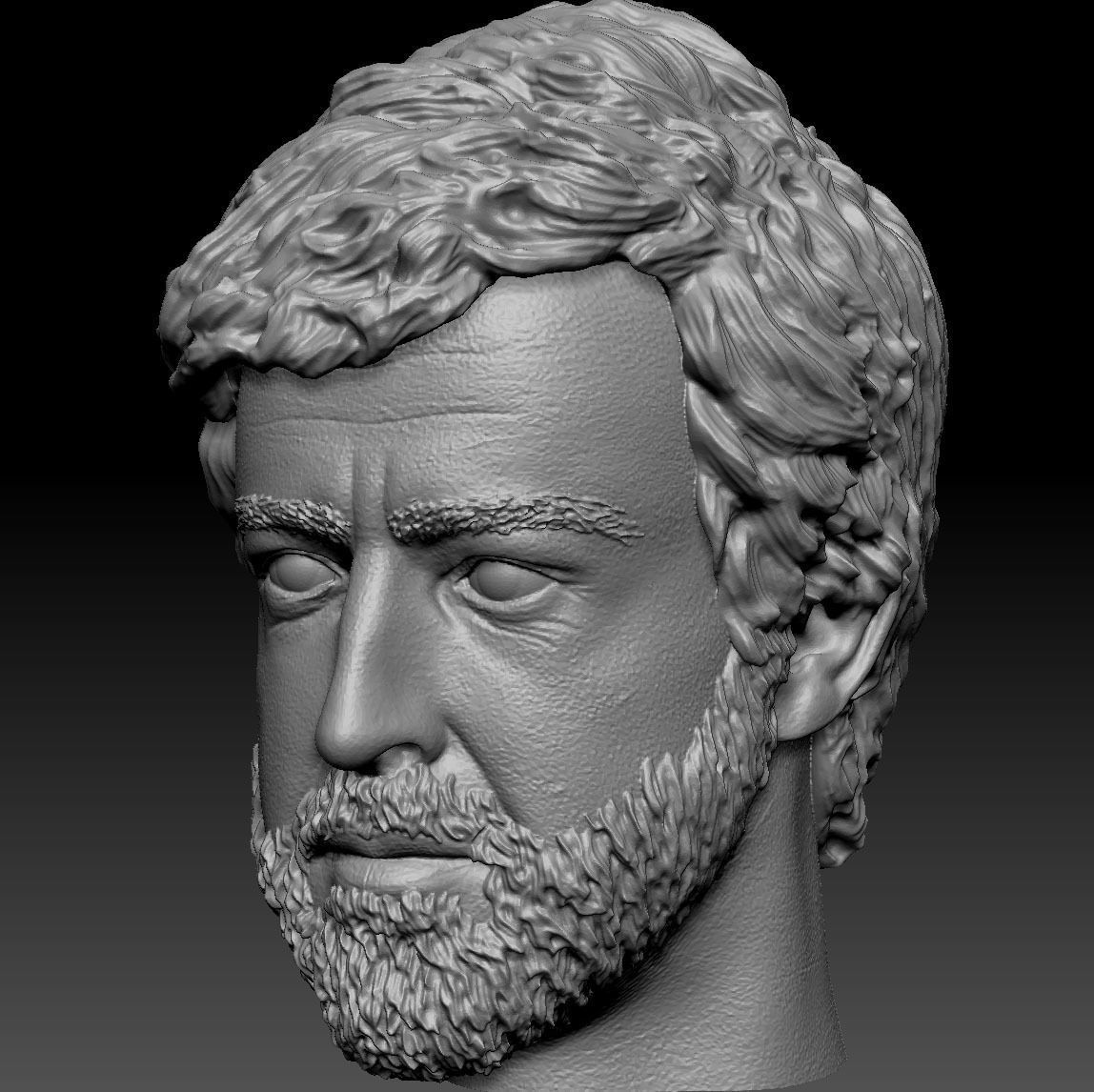 Fernando Alonso 3D model 3D printable | CGTrader