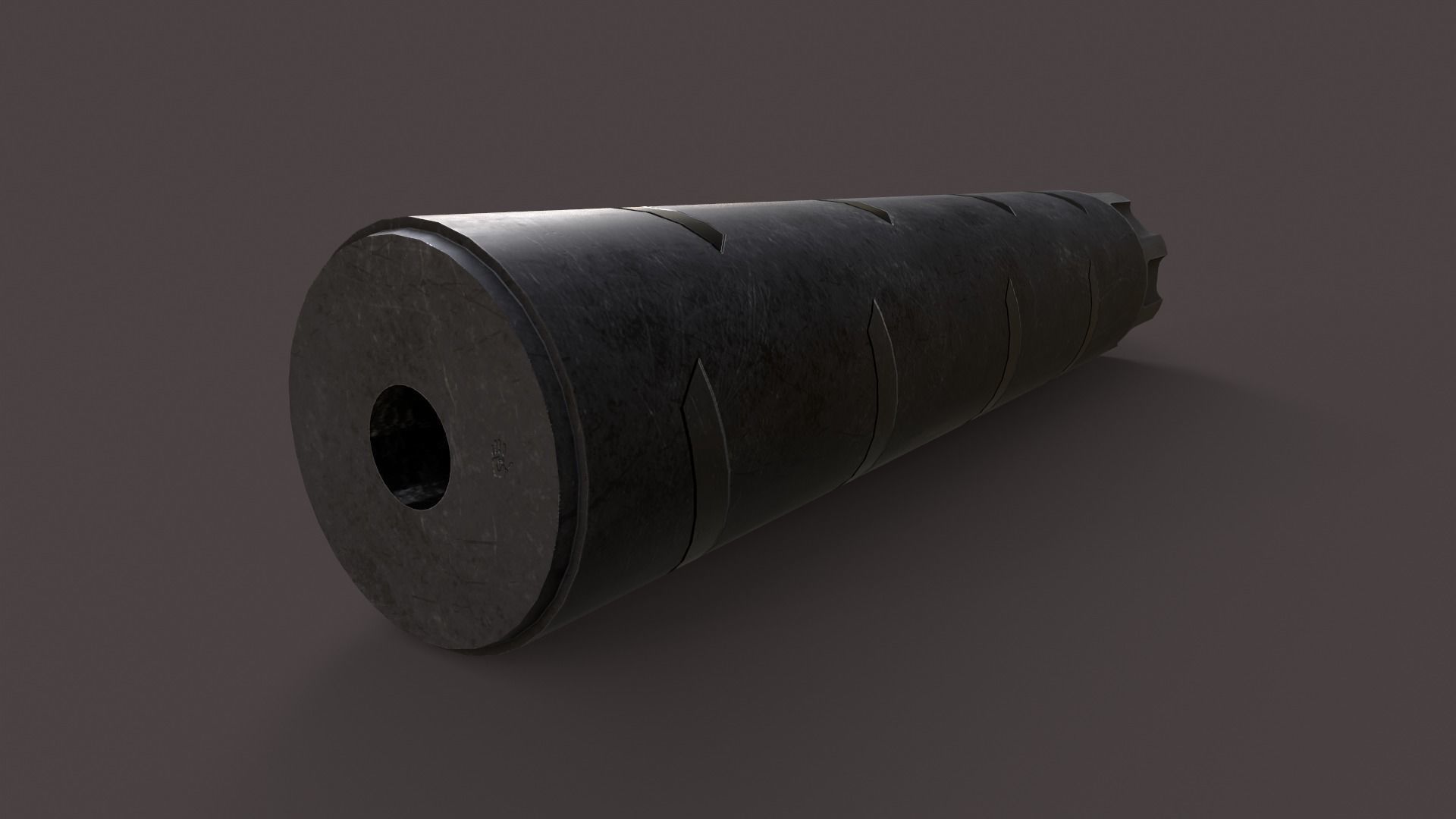 3D model Silencer V2 VR / AR / low-poly | CGTrader