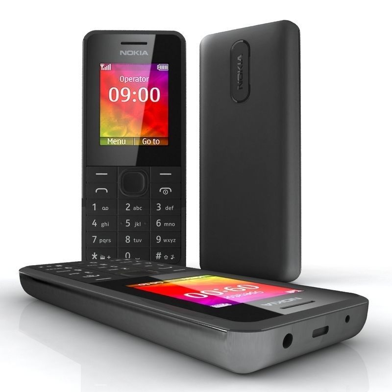 106 Nokia black 3D model | CGTrader