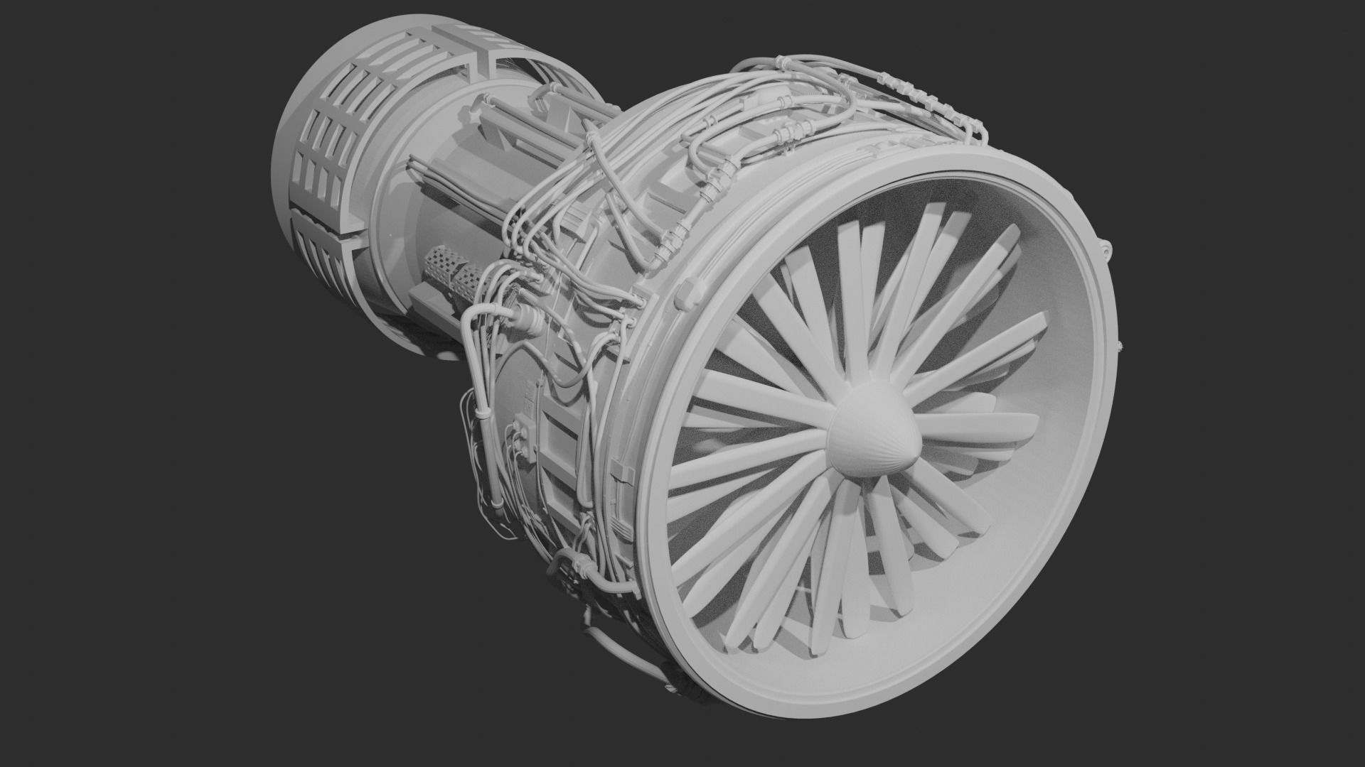 HAVOC-A00 Jet Engine 3D model | CGTrader
