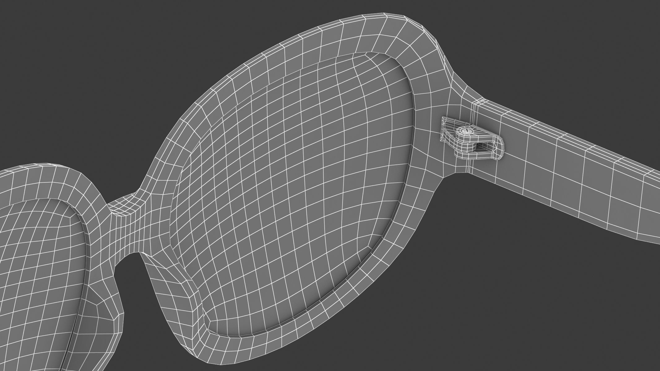 Bug-Eye Glasses 3D model | CGTrader