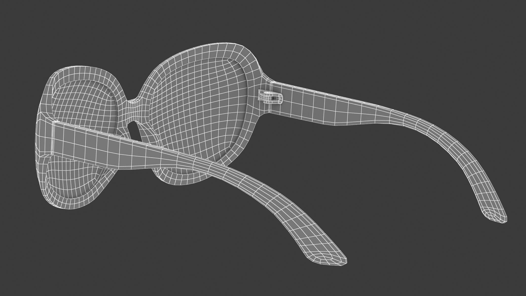 Bug-Eye Glasses 3D model | CGTrader