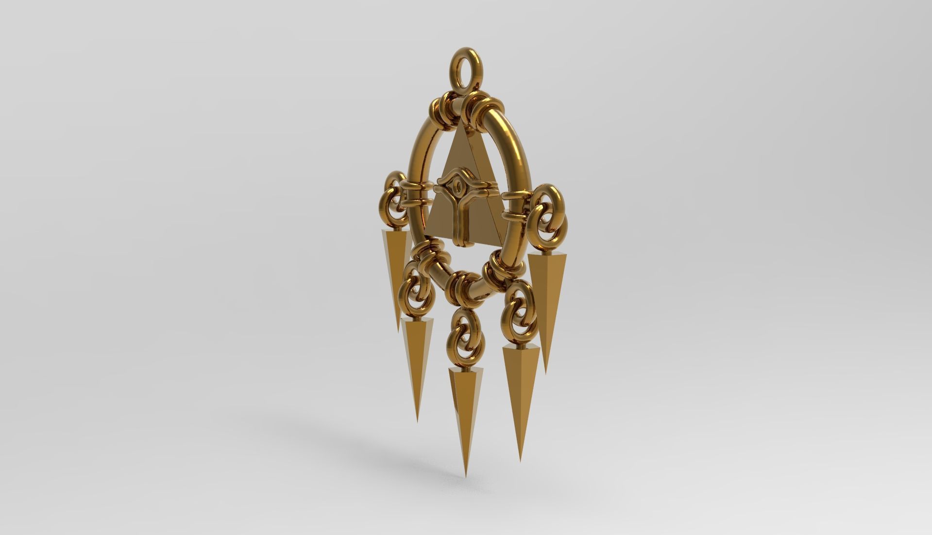 Yu Gi Oh - millennium Ring 3D print model 3D model 3D printable | CGTrader